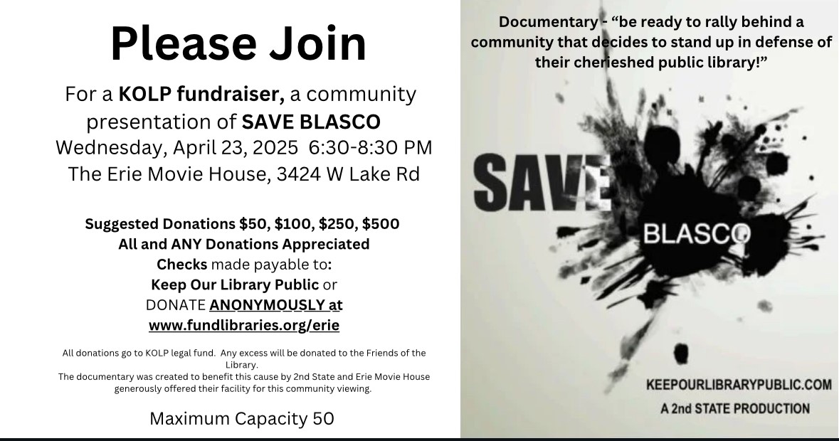 Movie Night! – Keep Our Library Public!